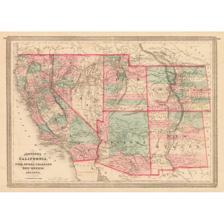 Arizona And Nevada Map