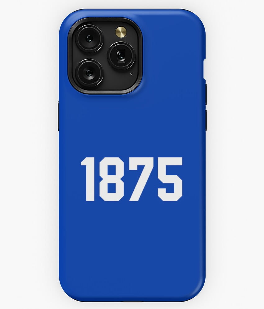 1875 Blackburn Rovers White Football Club Fan A7025 Phone Case for ...