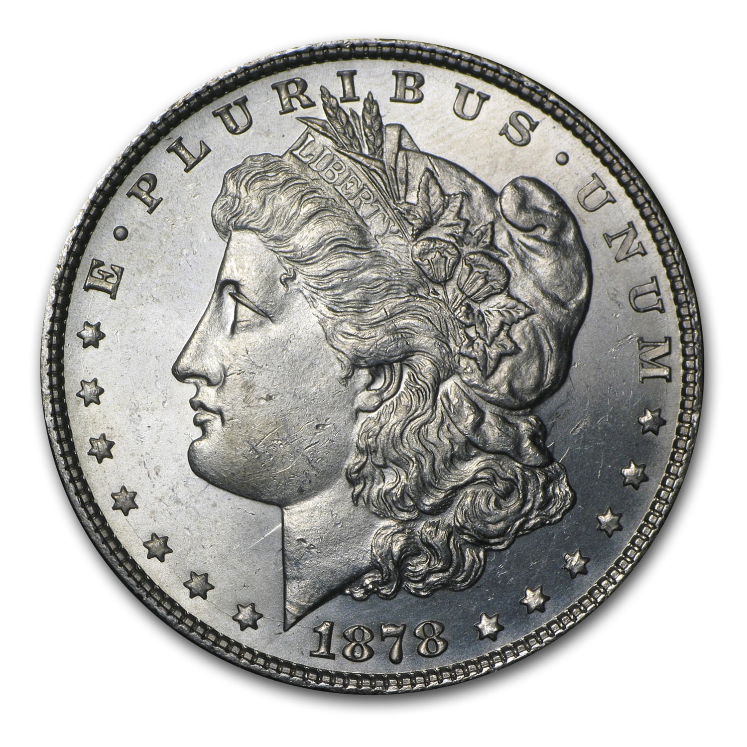 1878 Morgan Dollar 7/8 TF BU (Strong) - Walmart.com