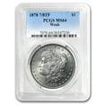 1878 Morgan Dollar 7/8 TF MS-64 PCGS (Weak) - Walmart.com