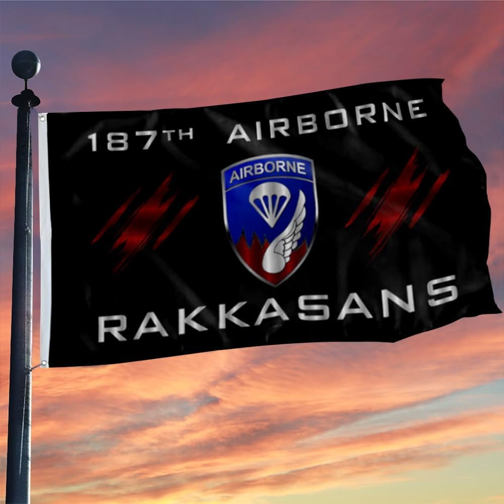 187th Airborne Rakkasans Flag US Military Flag Banner 3x5Feet Outdoor ...