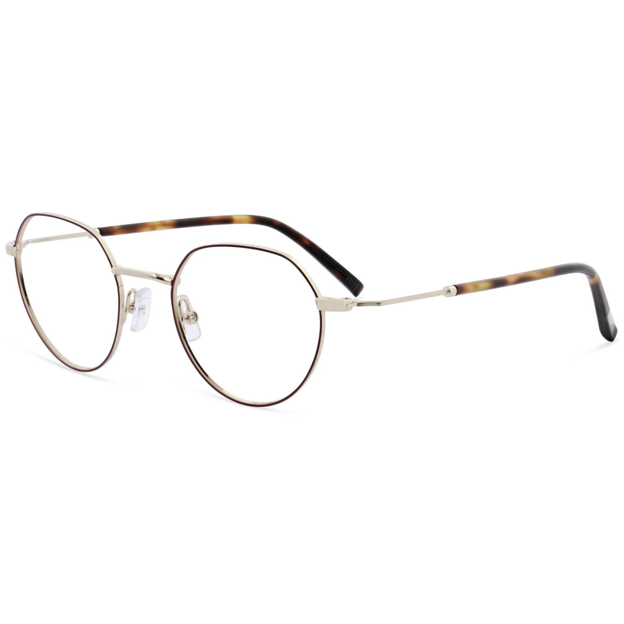 1880-Morel 60074M MD19 Unisex Brown/Gold Full Rim Frame Eyeglasses ...
