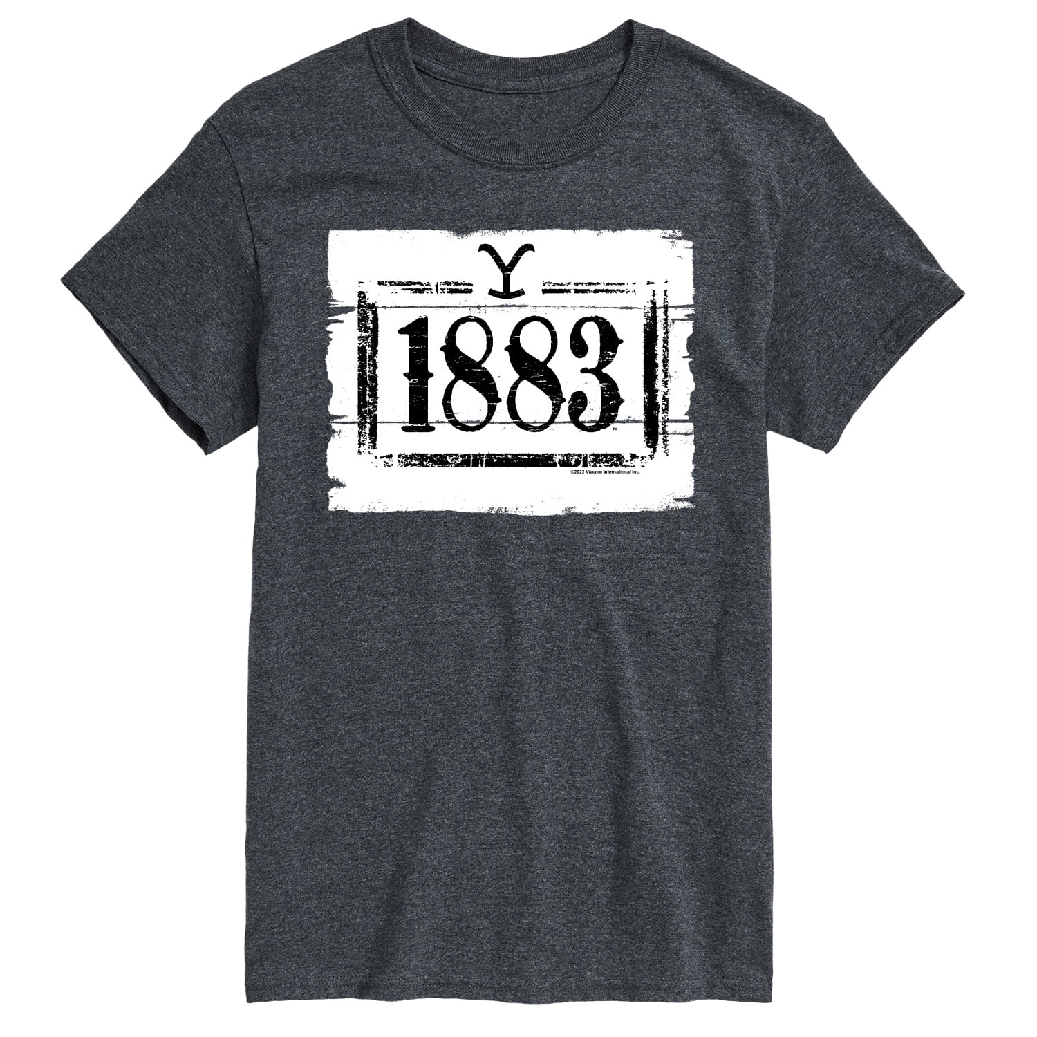 Yellowstone - 1883 Wood Sign - Men's Short Sleeve Graphic T-Shirt ...