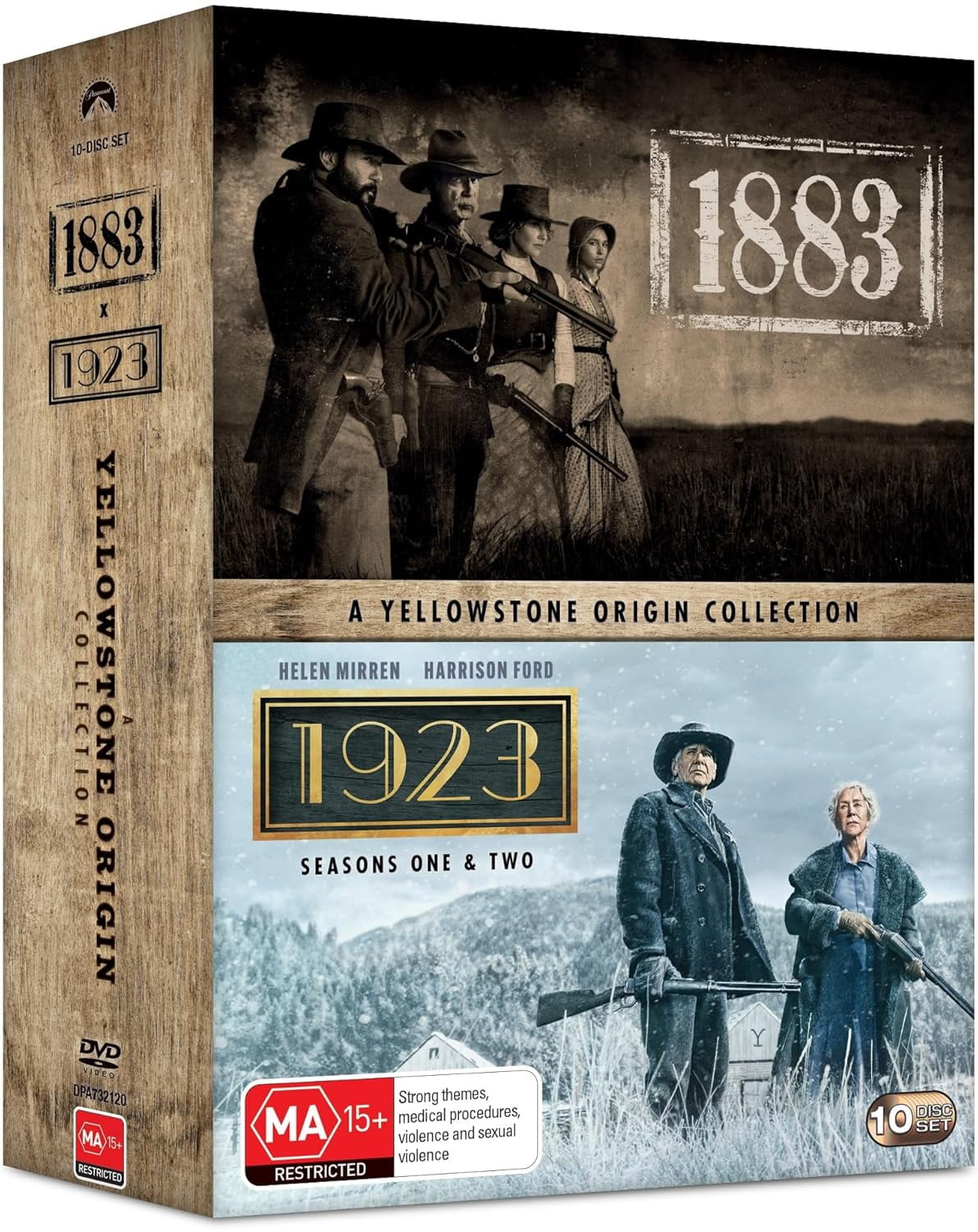 1883 & 1923: A Yellowstone Origin Collection (2021-2025) [DVD ...