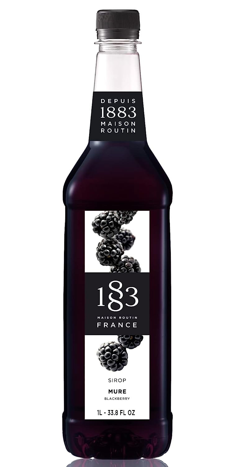 1883 Maison Routin Blackberry Flavoring Syrup 1 Liter Bottle - Walmart.com