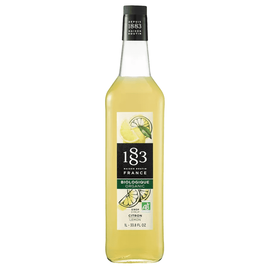 1883 Lemon Organic Syrup cs 6/1 ltr - Walmart.com