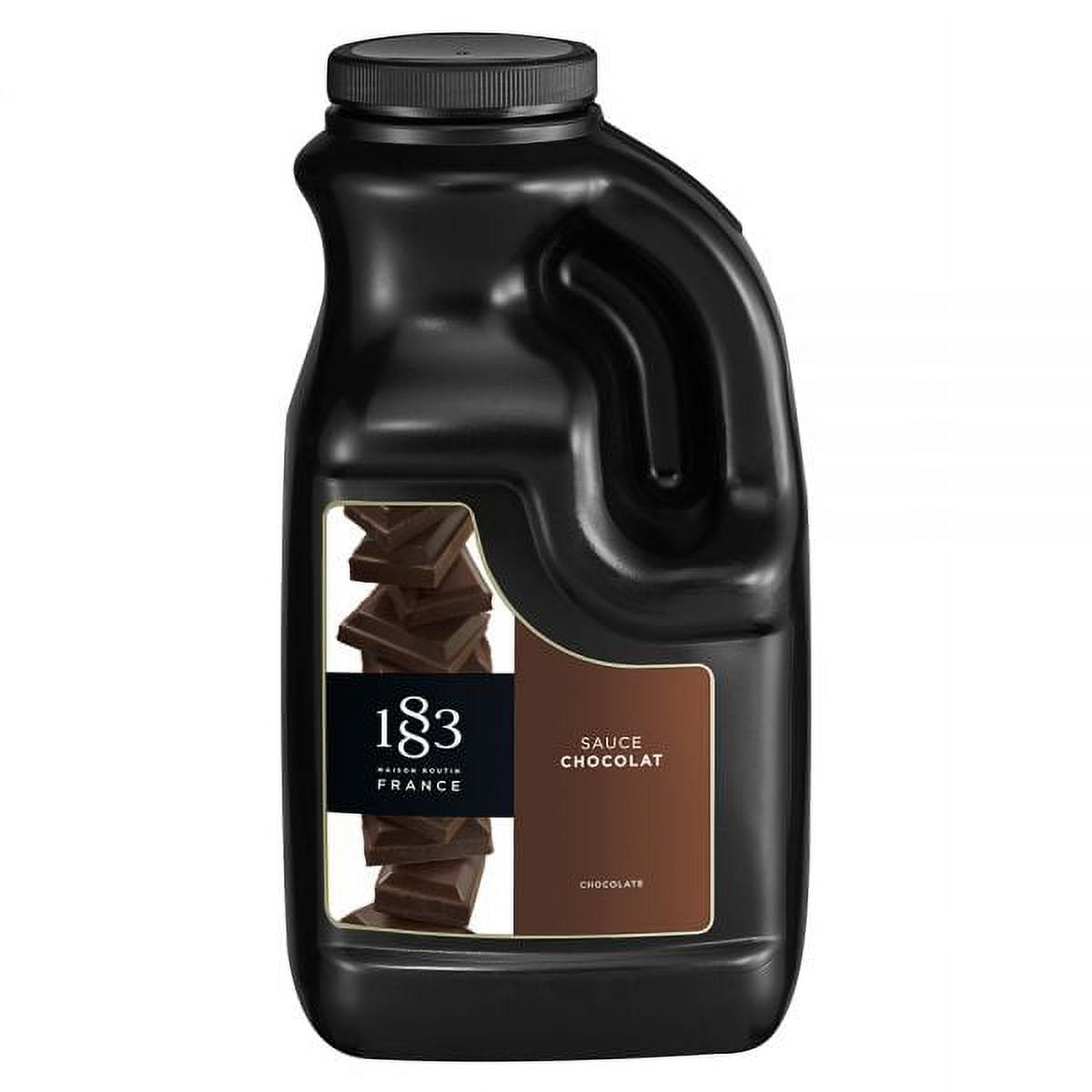 1883 Maison Routin French Dessert Chocolate Syrup Sauce - Bottle (64 fl ...