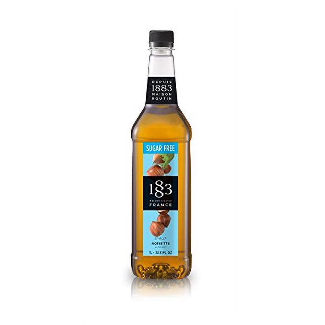 1883 Maison Routin Sugar Free Syrups 1 Liter Bottle (Sugar Free ...