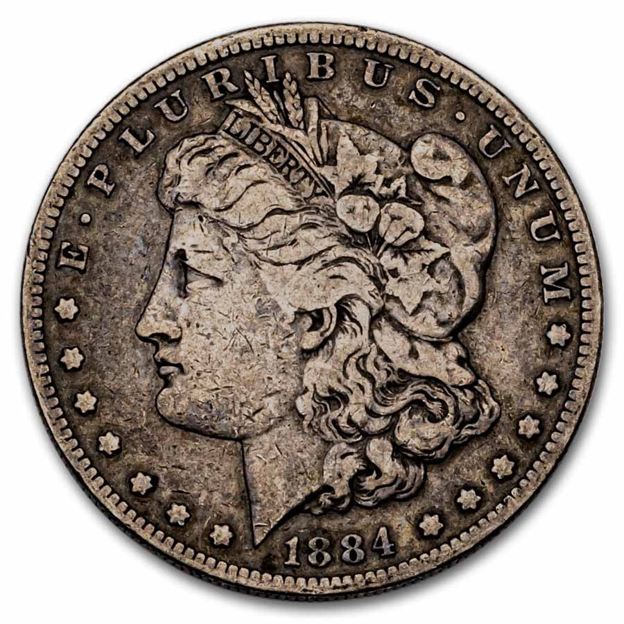 1884-S Morgan Dollar VG/VF - Walmart.com