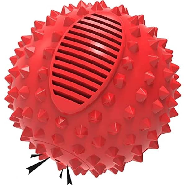 1888 3" Squeaky Dog Balls for Aggressive Chewers, Durable Interactive ...