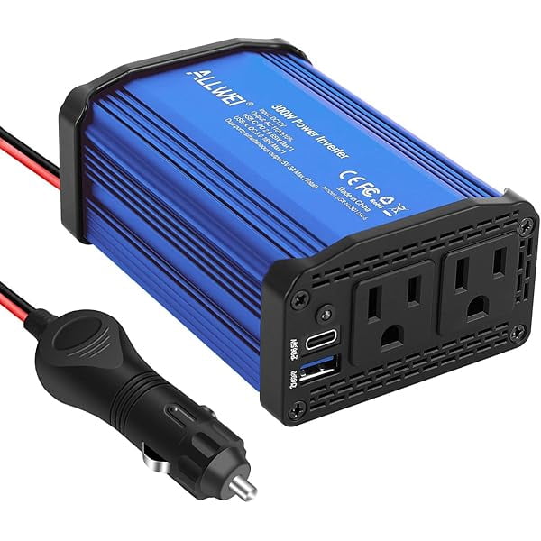 1888 300W Car Power Inverter DC 12V to 110V AC Power inverters for ...