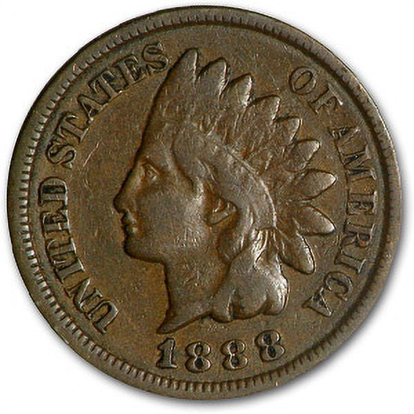 1888 Indian Head Cent Fine - Walmart.com