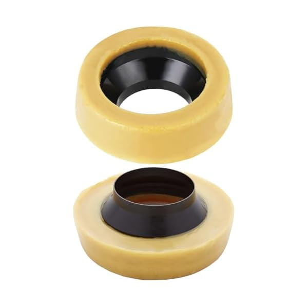 1888 Toilet Wax Ring 2 Pack, Wax Ring for Toilet Base with Polyethylene ...