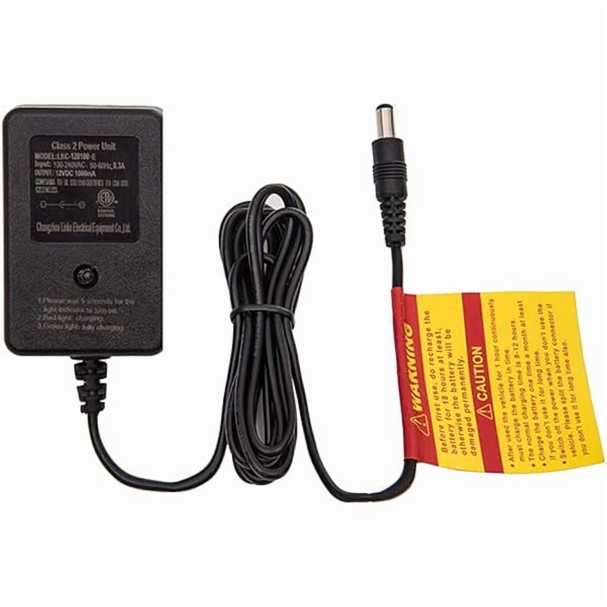 188812 Volt Battery Charger for Ride On Toys 12V Kids Ride On Car ...