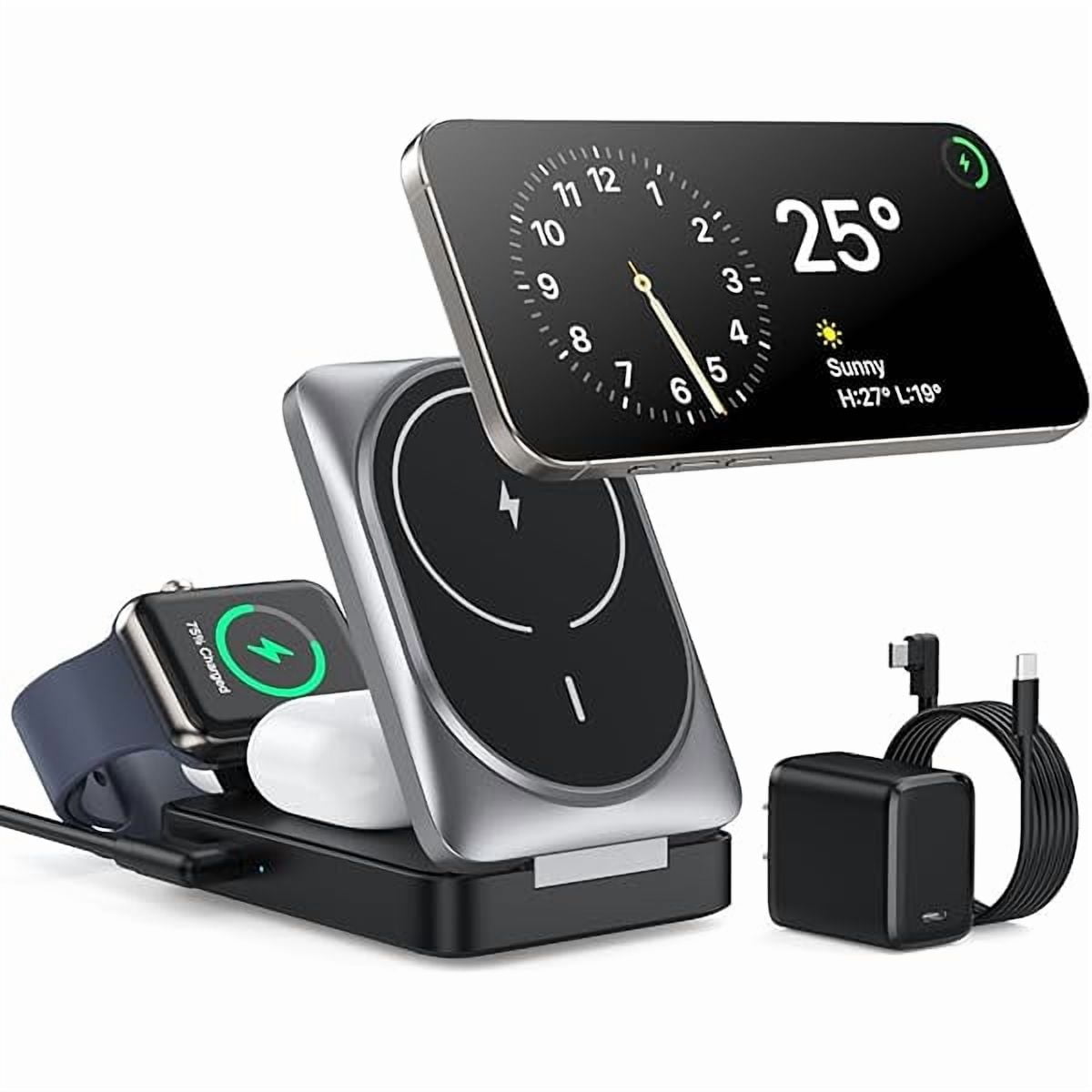 18883-in-1 Wireless Charger Charging Station for iPhone, Qi2 Certified ...
