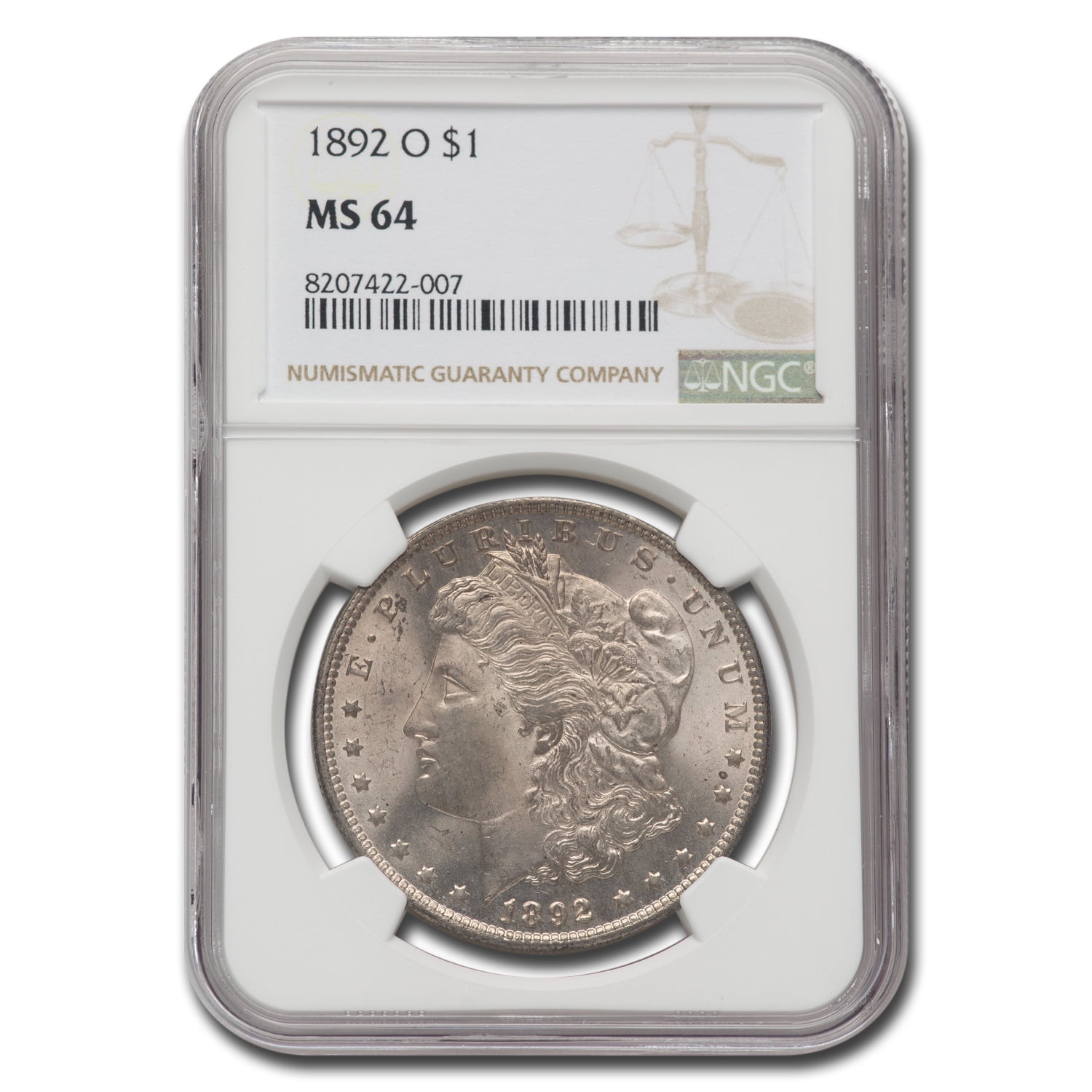 1892-O Morgan Dollar MS-64 NGC - Walmart.com