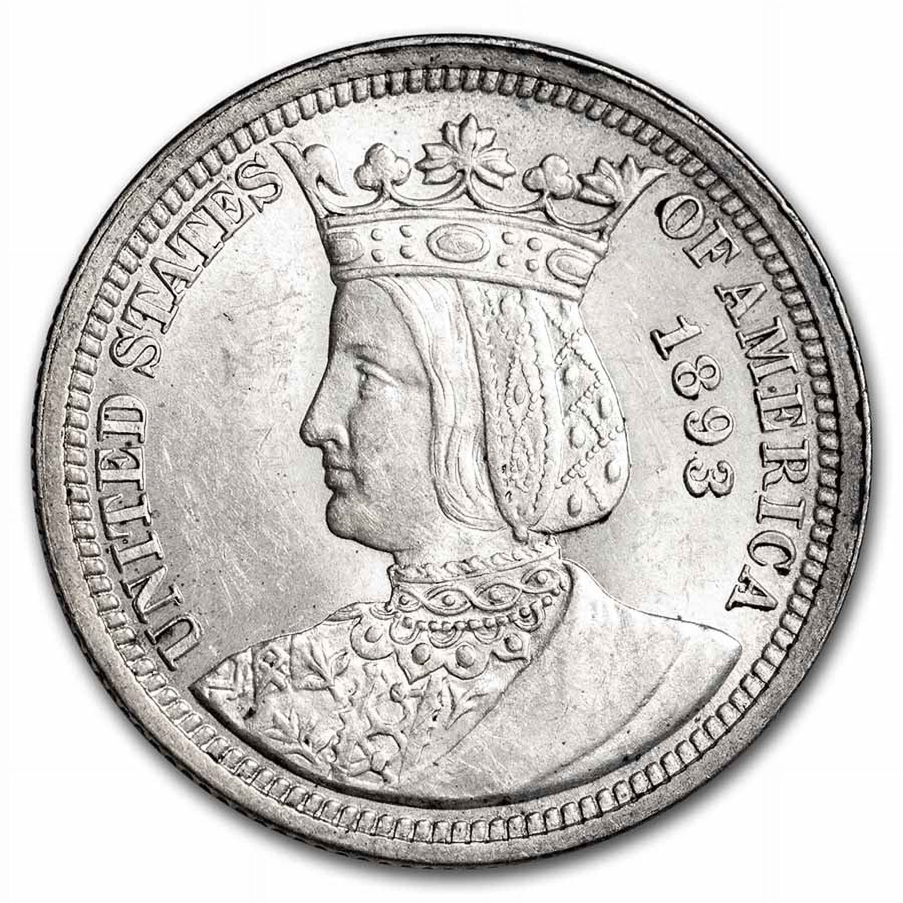 1893 Isabella Commemorative Quarter BU - Walmart.com