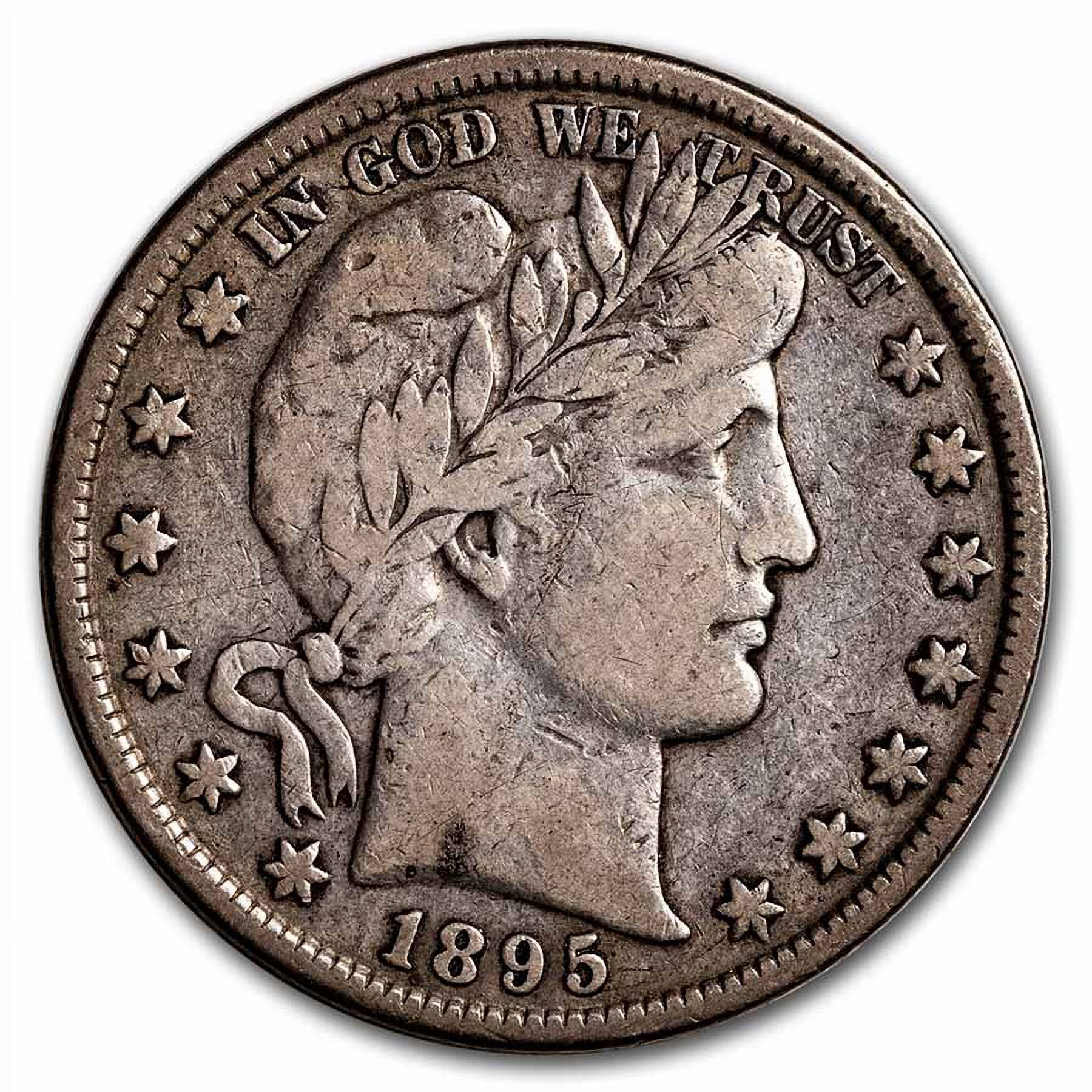 1895 Barber Half Dollar Fine - Walmart.com