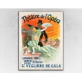 1896 Theatre De L' Opera Carnaval Paris French Art Nouveau Poster ...