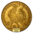 1899-1914 France Gold 10 Francs Rooster Avg Circ - Walmart.com