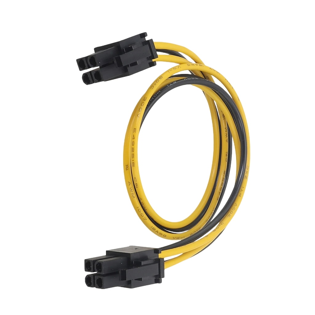 18AWG Full Metallic 4Pin Power Cable Line Motherboard CPU Power Supply ...