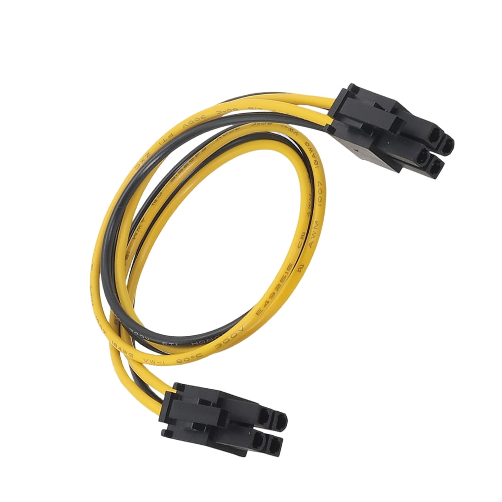 18AWG Full Metallic 4Pin Power Cable Line Motherboard CPU Power Supply ...