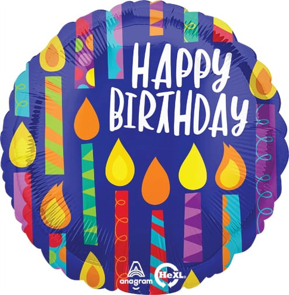 18C HX HBD HAPPY CANDLES - Walmart.com