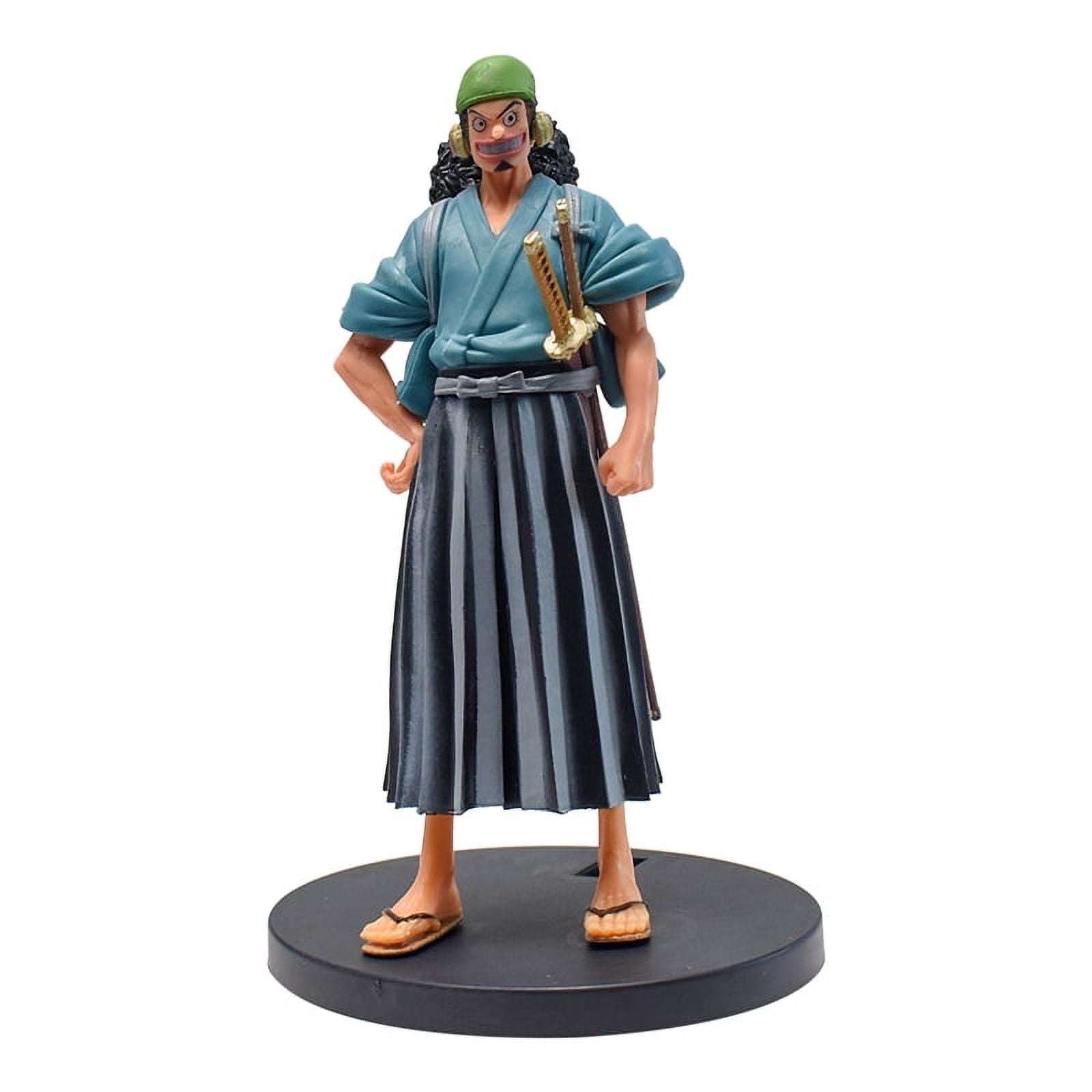 18CM One Piece Anime Figure Monkey D Luffy Zoro Chopper Nami Action ...