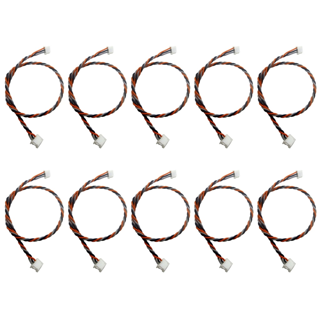 18CM Signal Transmission Wire for Quadcopter Receivers Tricolor Copper ...