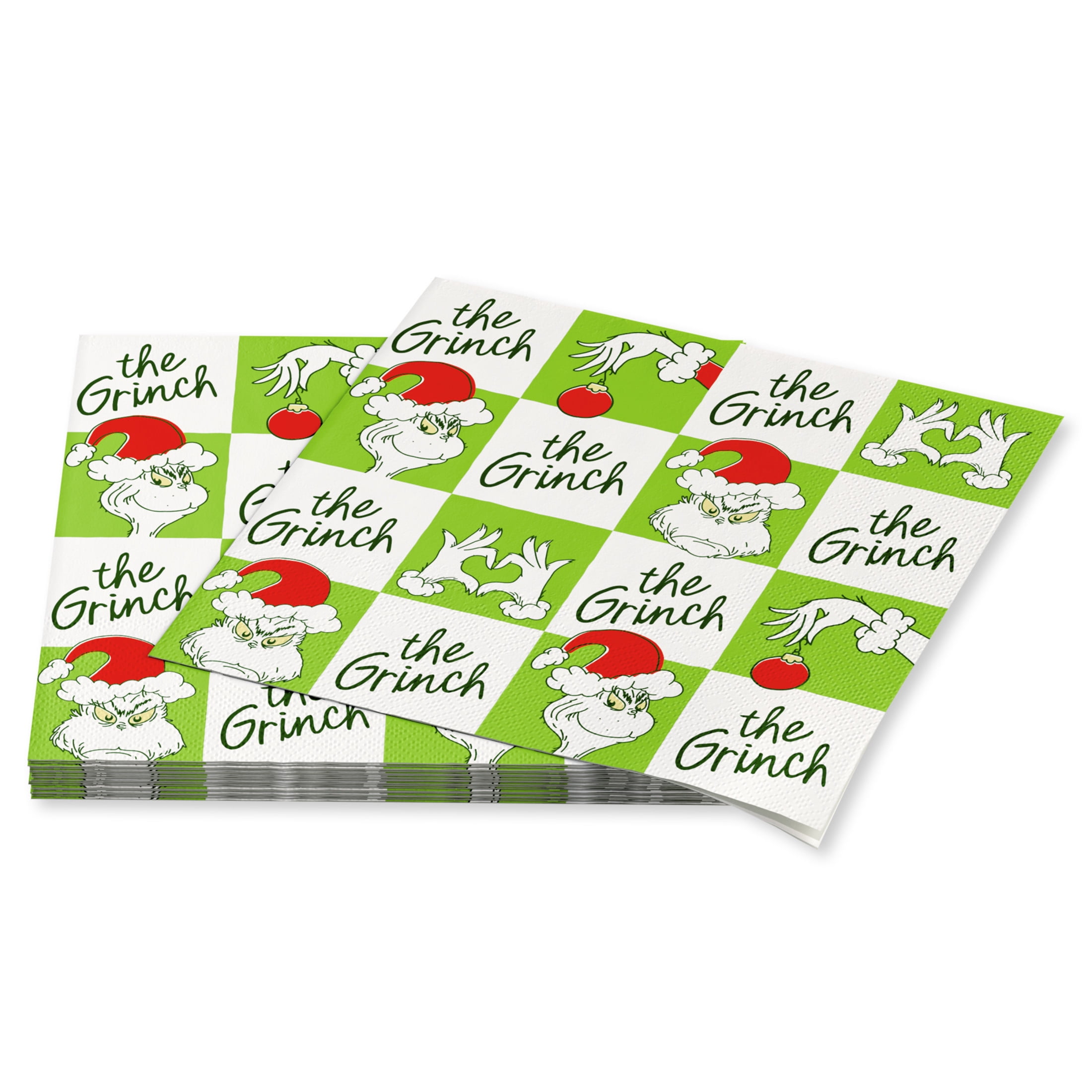 American Greetings Dr. Suess' The Grinch Christmas Paper Party Napkins ...