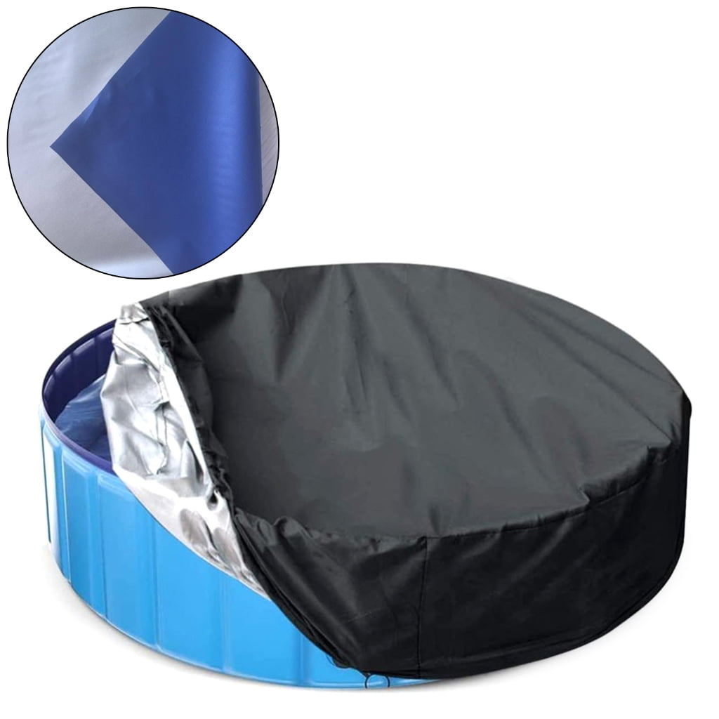 18FT Round Swimming Pool Cover Outdoor Pool Cover For Above Ground Pool ...