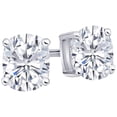 18K White Gold 3.0 Carat Cushion Shape LAB GROWN Diamond IGI Certified ...