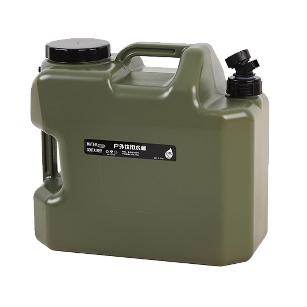 18L Camping Water Containers Portable Emergency PE Water Tank with ...