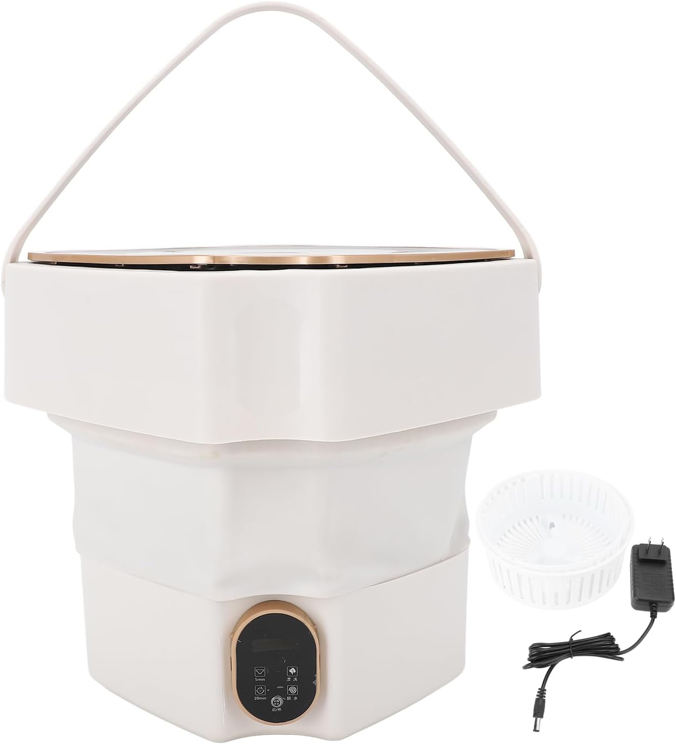 18L Foldable Mini Washer, Automatic with Drain Hose, for Apartment ...