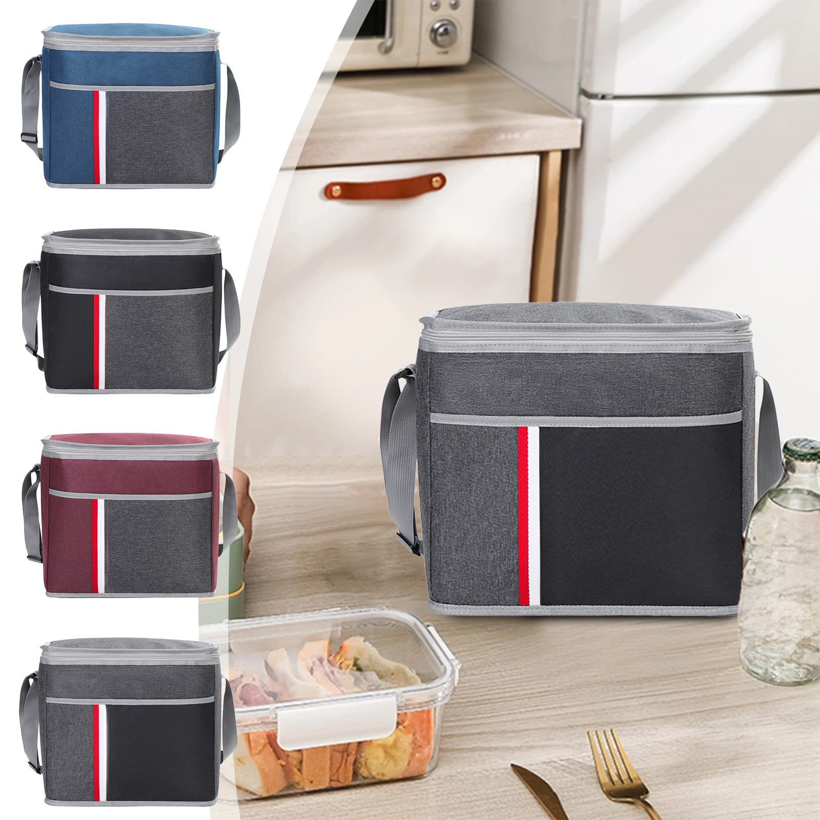 18L Insulated Cooler Bag | Picnic Ice Pack Storage Tote - Waterproof ...