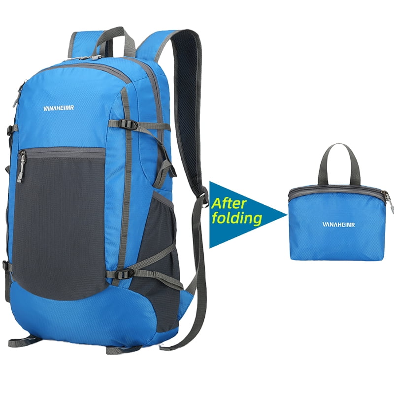 18L Portable Foldable Backpack Folding Mountaineering Bag Ultralight ...
