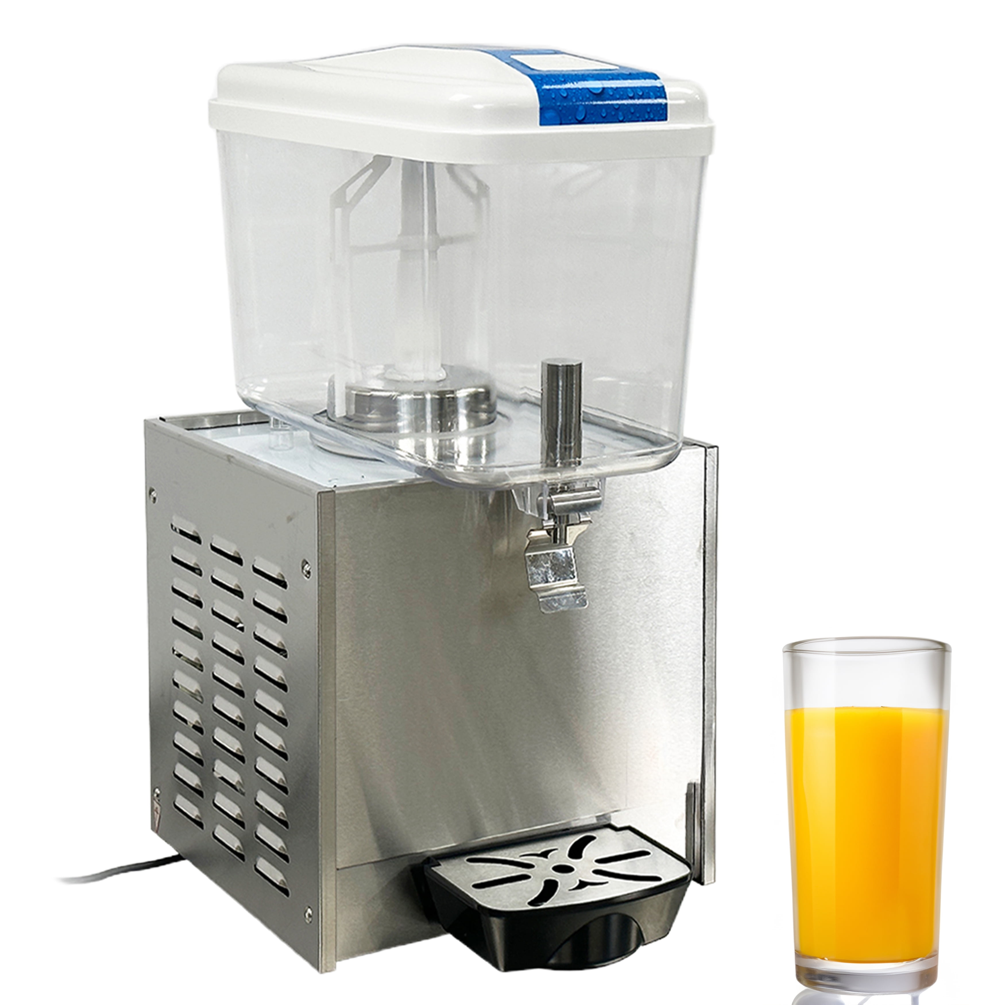 18L Singe Container Beverage Juice Dispenser Machine, Refrigerated ...
