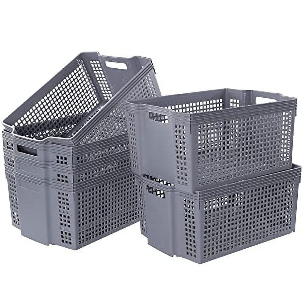 18L Stackable Baskets - Organize Your Home with Family-Friendly Storage ...