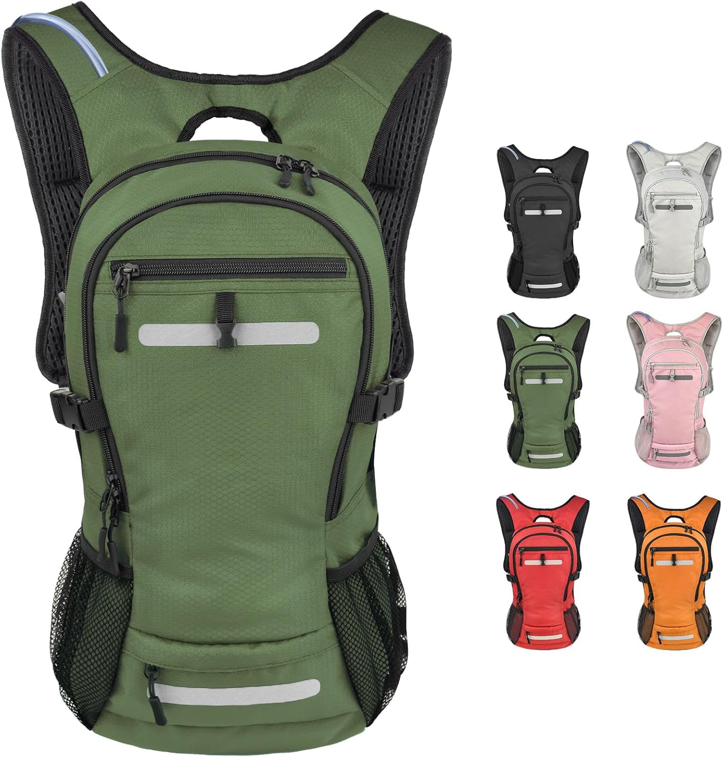 18L Water-Resistant Hydration Backpack Fits for 2L/3L Water Bladder ...