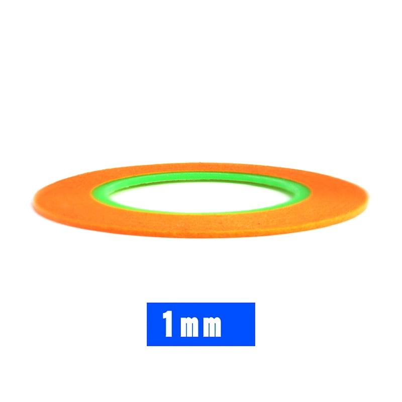 18M 1/2/3MM Yellow Model Covering Tape Adhesive Textured Paper Car ...