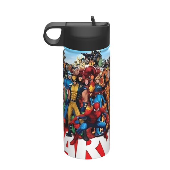 18OZ Sports Insulated Kettle Drinking Cup Avengers Water Bottle ...