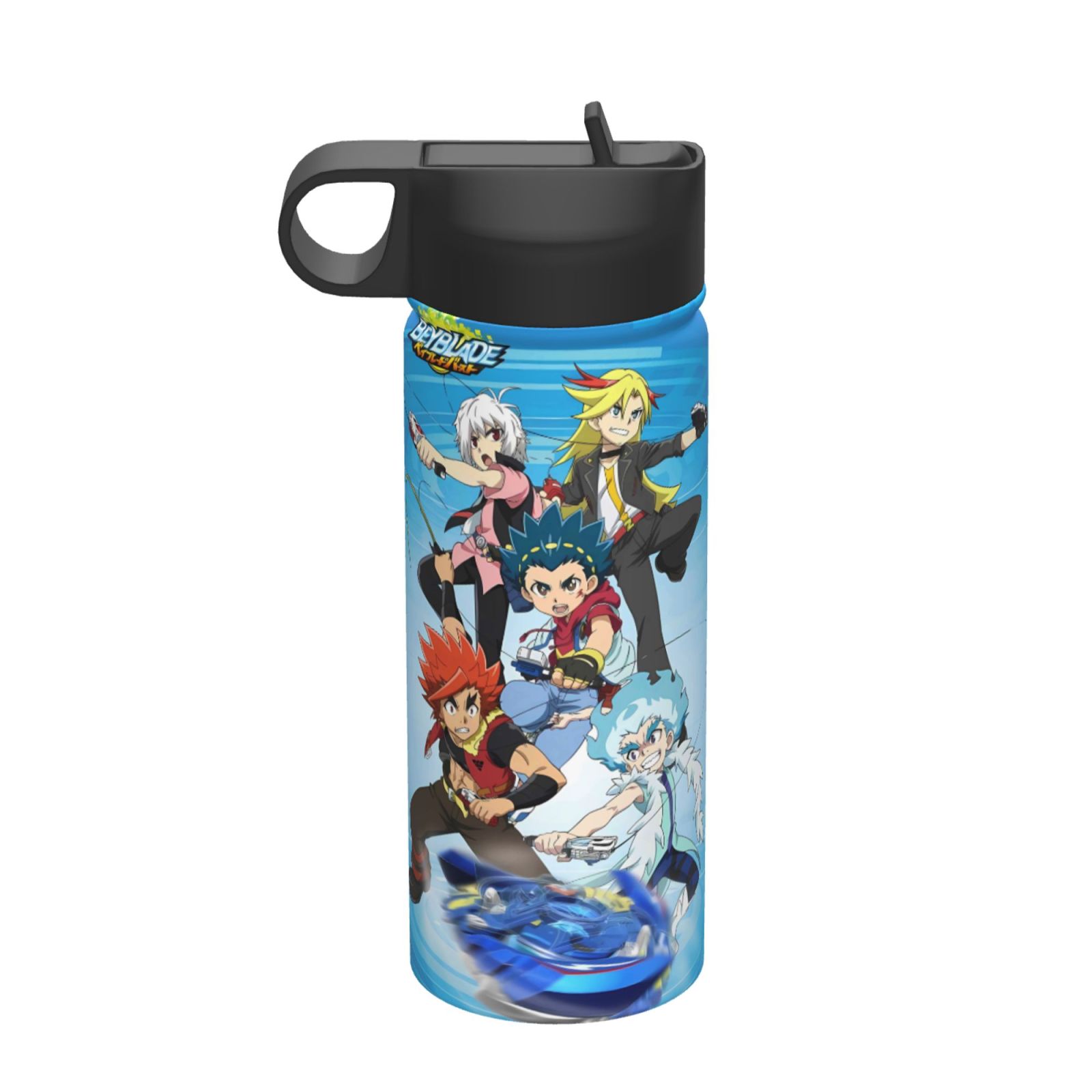 18OZ Sports Insulated Kettle Drinking Cup Beyblade Burst Turbo Water ...