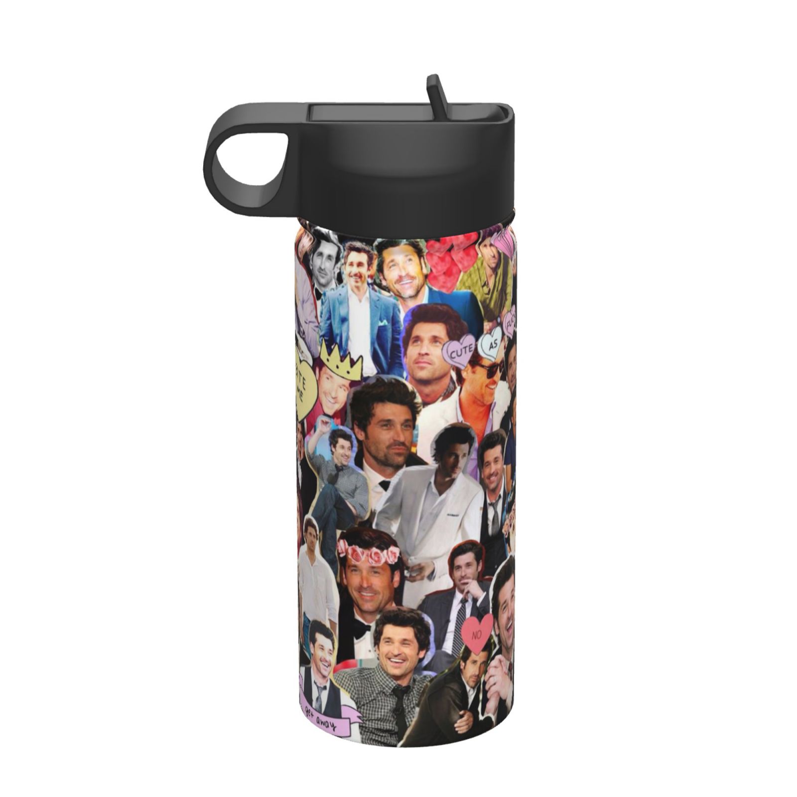 18OZ Sports Insulated Kettle Drinking Cup Derek Shepherd Water Bottle ...