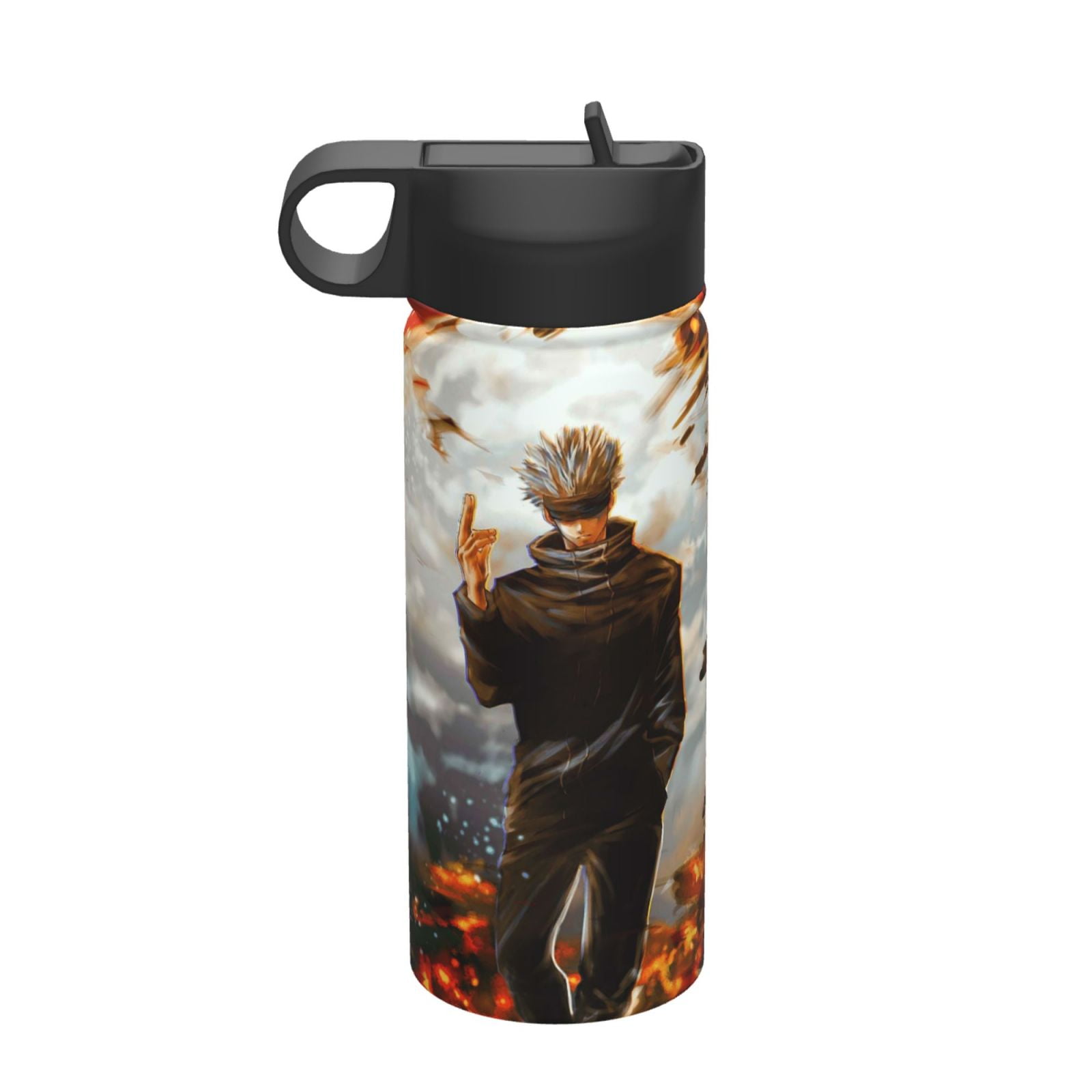 18OZ Sports Insulated Kettle Drinking Cup Gojo Satoru Water Bottle ...
