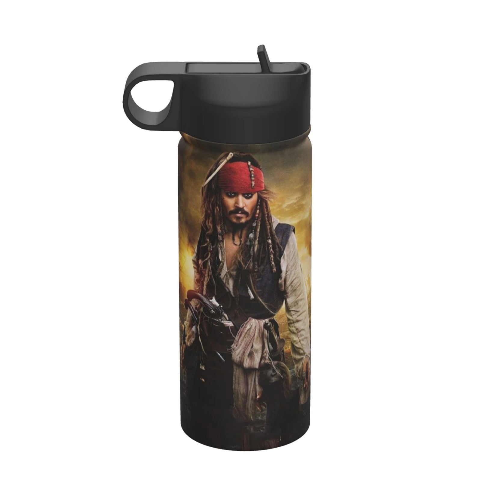 18OZ Sports Insulated Kettle Drinking Cup Johnny Depp Water Bottle ...