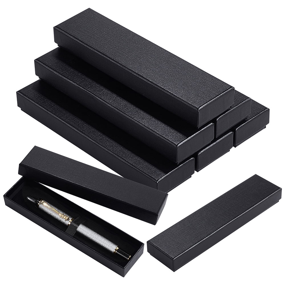 18PCS Black Empty Pen Gift Box Ballpoint Pen Gift Box with Cushion Pen ...