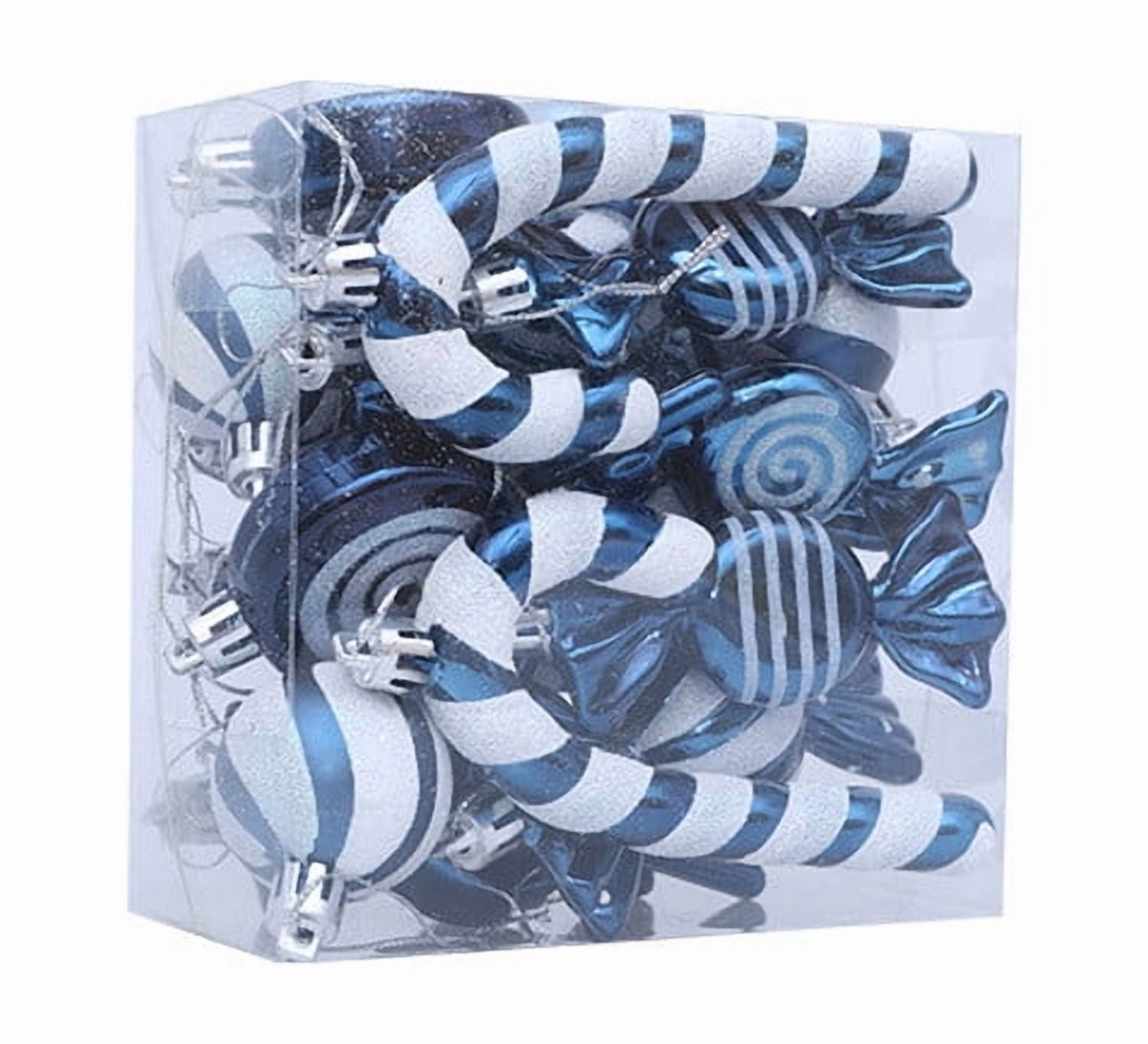 18PCS Christmas Ball Ornament Gift Box Set – Holiday Tree Decoration ...