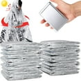 PVUEL Survival Mylar Thermal Emergency Blankets (18 Pack) - Walmart.com