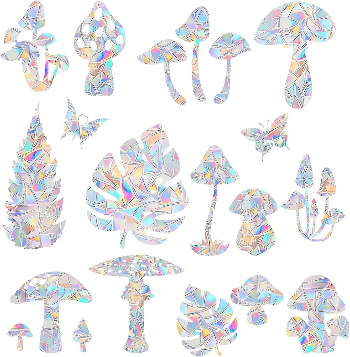 18PCS Mandala Window Clings - Anti-Collision Decals to Save Birds from ...