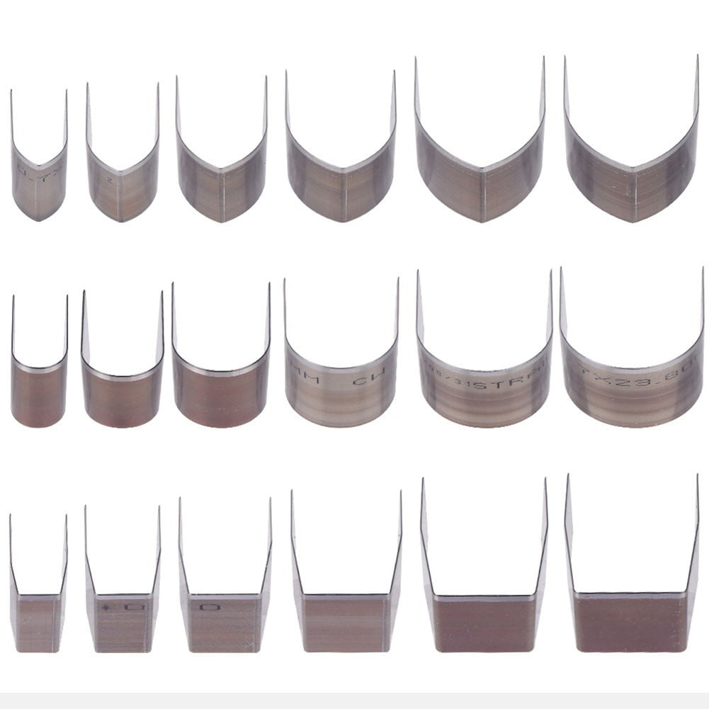 18PCS/Set DIY Manual Leather Cutting Die Watch Belt Tail Square And ...